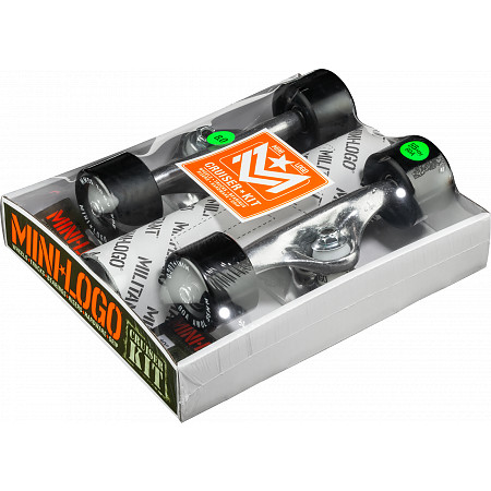 Mini Logo Cruiser Kit 55MM x 80A Black - Mini Logo Skateboards