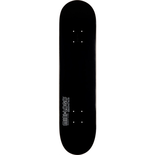 Mini Logo 100 K12 Skateboard Deck Black - 8 x 31.875 - Mini Logo ...